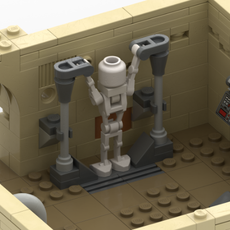 LEGO MOC Jabba's Palace, Module V: Droid torture chamber by ...