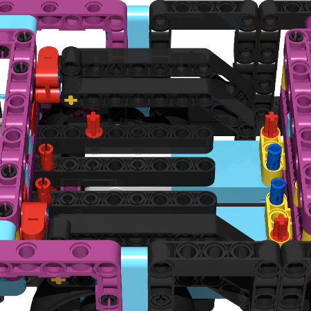 LEGO MOC Compact Driving Base with Small Wheels by uImagine ...