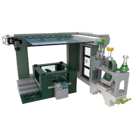 LEGO MOC Dr. Connors Laboratory by DrizzleLEGO | Rebrickable - Build ...
