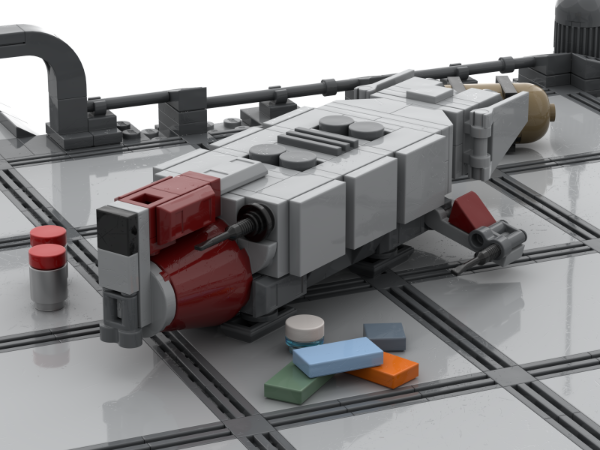 LEGO MOC Micro YV-929 by Vega295 | Rebrickable - Build with LEGO