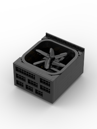 LEGO MOC pc gamer power supply by lego_xtremcar | Rebrickable - Build ...