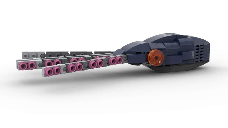 LEGO MOC Squid / Cuttlefish by Kassiopeia | Rebrickable - Build with LEGO