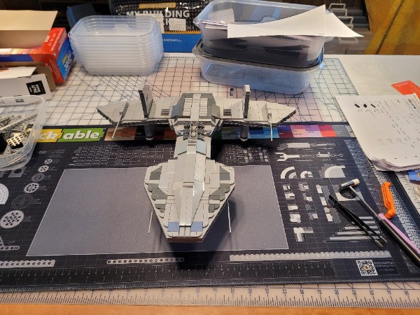 LEGO MOC Asgard O'Neill-class Ship by magurean.paul | Rebrickable ...