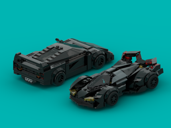 LEGO MOC MOD 76923 Lamborghini V12 Vision GT Black Bull by deconsnowman ...