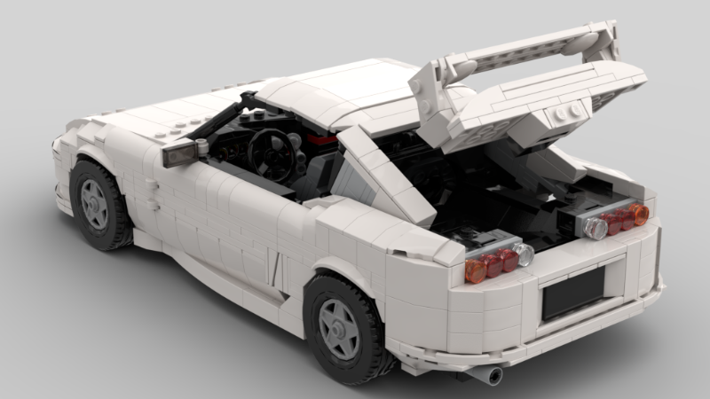 LEGO MOC Toyota Supra A80 (MK4) by Arisa | Rebrickable - Build with LEGO