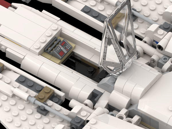 LEGO MOC Fang Fighter T-65 by Luke_Bricks82 | Rebrickable - Build with LEGO