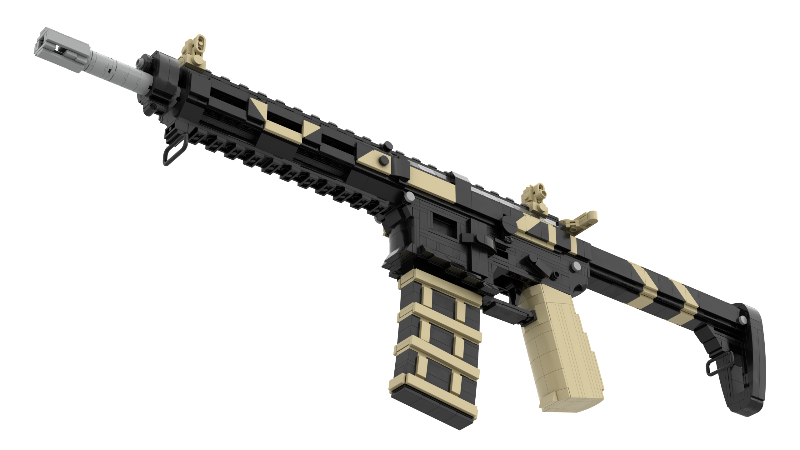 LEGO MOC-196887 AR-15 Custom Mod Tan by OzarOwl | Rebrickable - Build ...