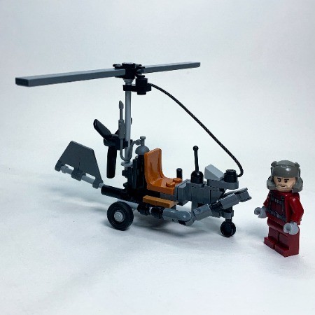 LEGO MOC Gyrocopter by hg_moc | Rebrickable - Build with LEGO