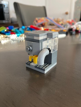 LEGO MOC Espresso Machine by Guignome01 | Rebrickable - Build with LEGO