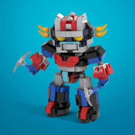LEGO MOC SD GRENDIZER by choi_dambaek | Rebrickable - Build with LEGO