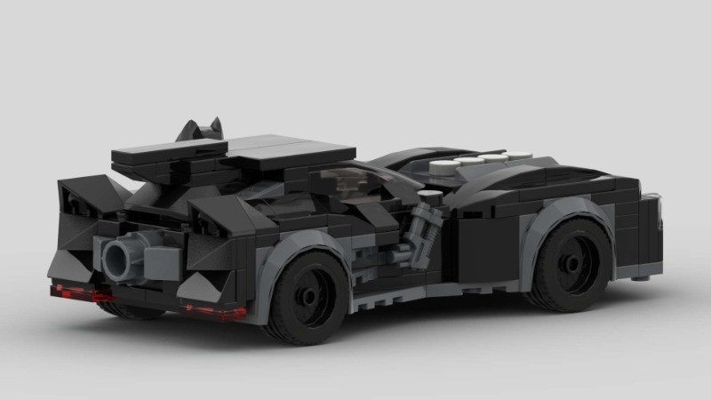 LEGO MOC Batmobile from Batman Arkham Asylum by Legolink123 ...