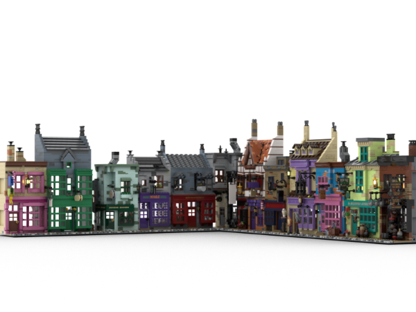 LEGO MOC Fountain of Fair Fortune and Potion Shop by JD Bricks ...