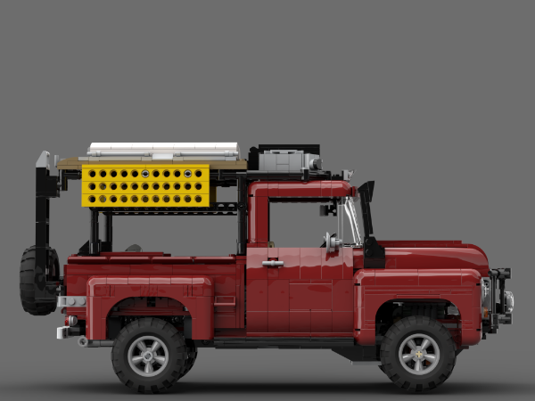 LEGO MOC Overland pickup by Pistatsia | Rebrickable - Build with LEGO