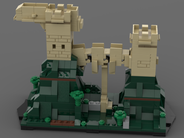 LEGO MOC two towers by mathieuguyot | Rebrickable - Build with LEGO