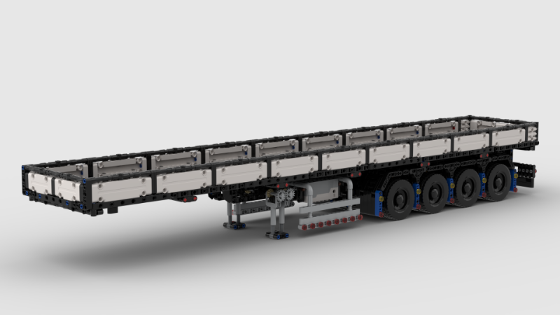 LEGO MOC Trailer cargo hopper(1:16 manual) by JC_LEGO. | Rebrickable ...