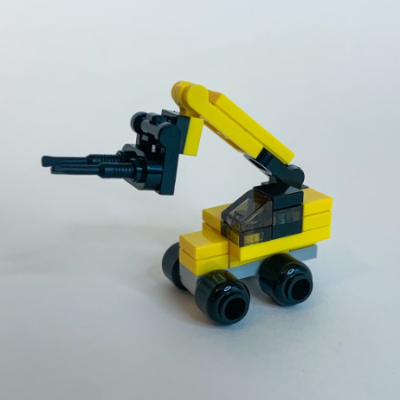 LEGO MOC Micro Construction Vehicles (Set 1) by hg_moc | Rebrickable ...