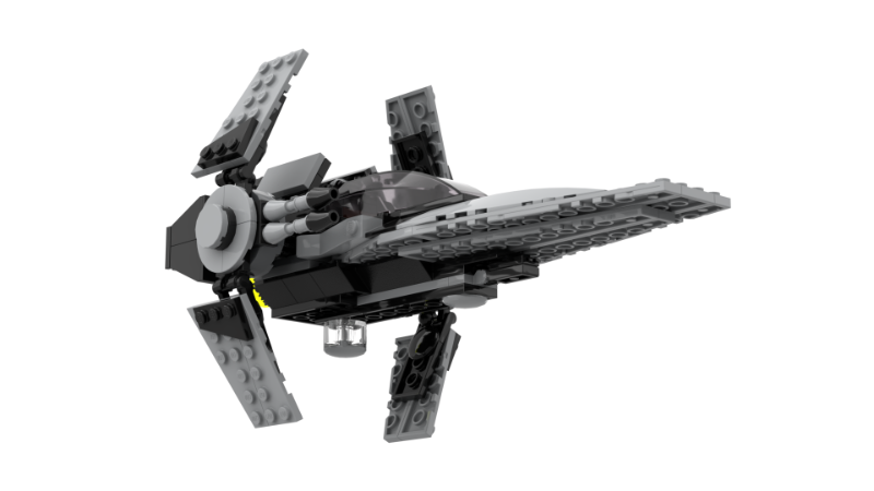 LEGO MOC Imperial V-Wing - based on 75039 by GibonTheRocket ...