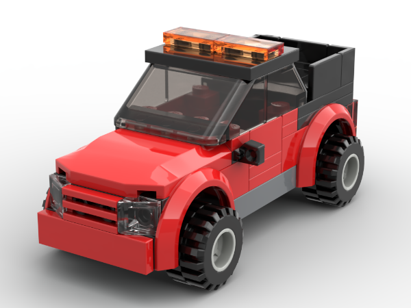 LEGO MOC Pickup by P4tp4t | Rebrickable - Build with LEGO
