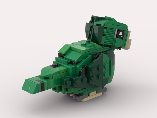 LEGO MOC Lineolated Parakeet by Penguins and plastic | Rebrickable ...