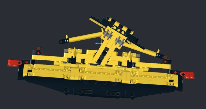 LEGO MOC Frontal snow plow for tractor by MarcoB82 | Rebrickable ...