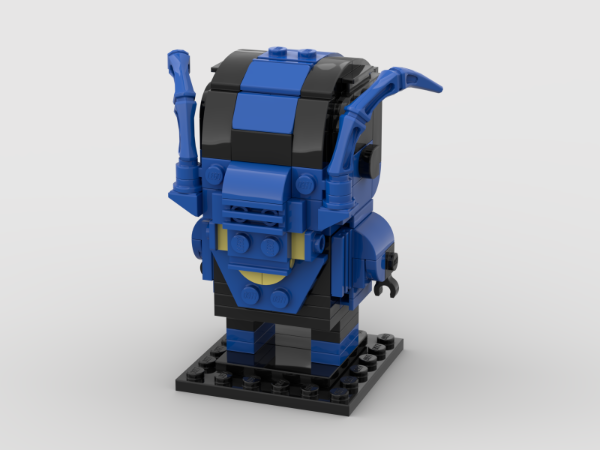 LEGO MOC Blue Beetle Brickheadz by Penguins and plastic | Rebrickable ...