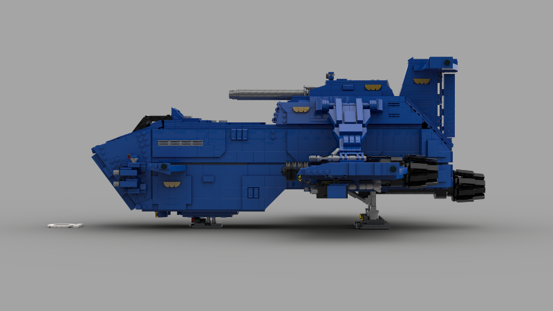 LEGO MOC Thunderhawk Gunship 40K by StebO | Rebrickable - Build with LEGO