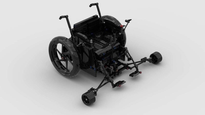 LEGO MOC Electric Wheelchair by SKC_LEGO | Rebrickable - Build with LEGO