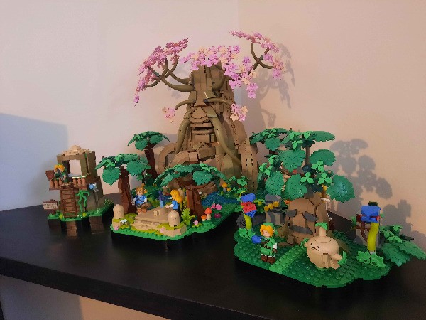 LEGO MOC-208642 Mini Deku Tree diorama - The Legend of Zelda Ocarina of ...