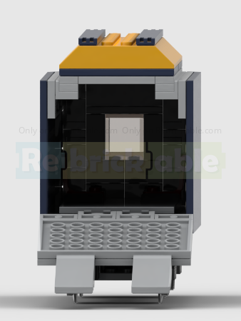 LEGO MOC 60197 Car Carrier Coach Modification - Can Fit 6 Stud Wide Car ...