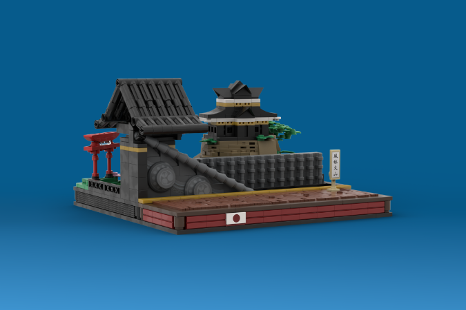 LEGO MOC Street Fighter: Ryu Stage by brisolla | Rebrickable - Build ...