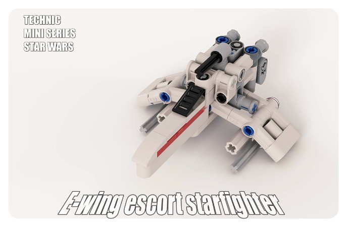 LEGO MOC TECHNIC E wing starfighter by pins_n_liftarms | Rebrickable ...