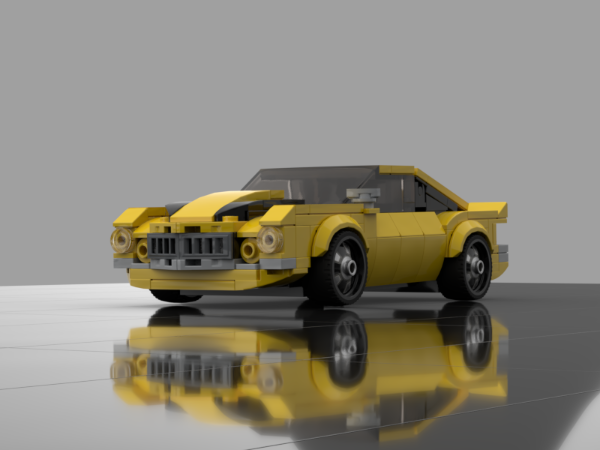LEGO MOC 1977 camaro z28 bumblebee by alunecosu | Rebrickable - Build ...