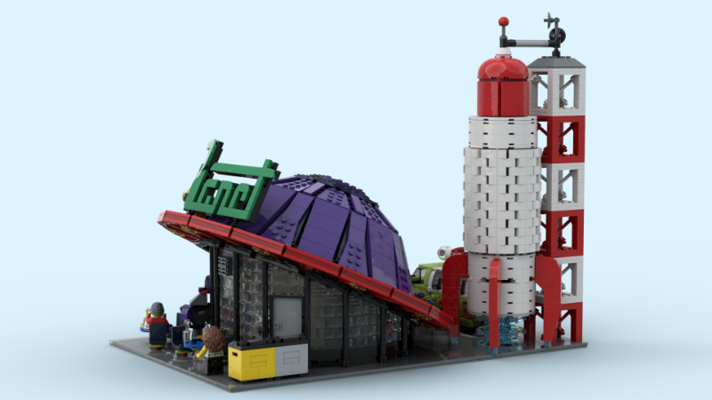 LEGO MOC Pizza Planet Modular Building by lego_modular_building ...