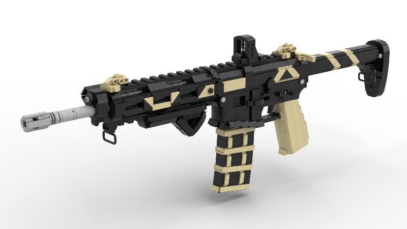 LEGO MOC-197007 Attachments for AR-15 by OzarOwl | Rebrickable - Build ...