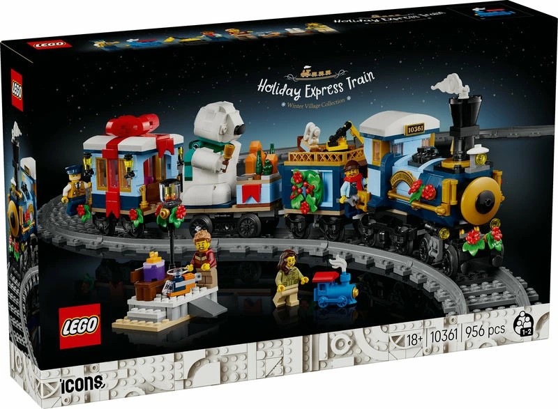 Review: 10361-1 - Holiday Express Train | Rebrickable - Build with LEGO