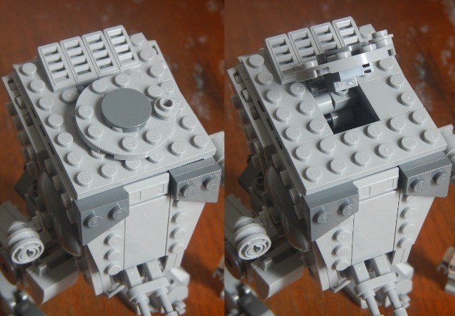 LEGO MOC-160726 AT-ST Minifig Scale by hglegobr1 | Rebrickable - Build ...