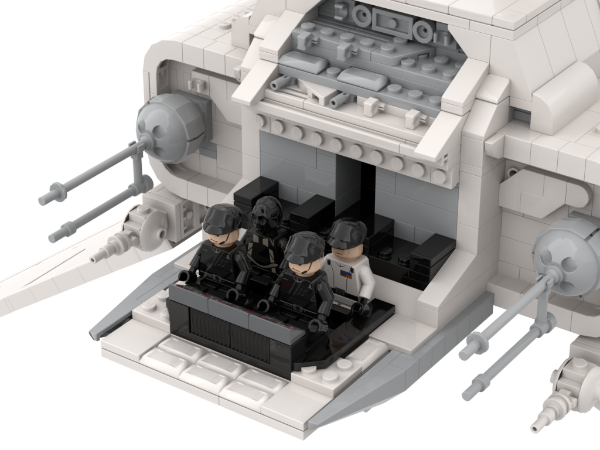 LEGO MOC-219590 UCS Imperial Shuttle Tydirium - V2 with pdf ...