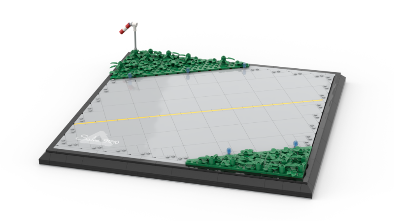 LEGO MOC Airport Taxiway by salim91210 | Rebrickable - Build with LEGO