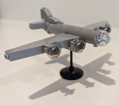 LEGO MOC B-29 Superfortress 1:275 by ej76az | Rebrickable - Build with LEGO