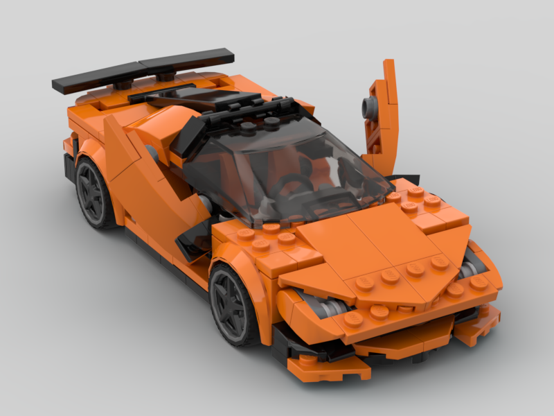 LEGO MOC Lamborghini Aventador SV Lego MOC Supercar Hypercar Speed ...