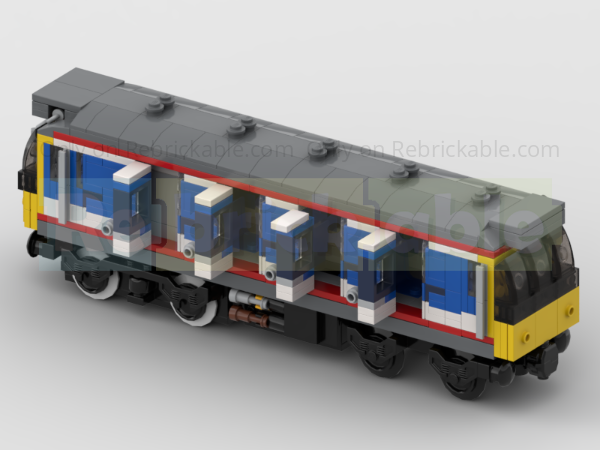 LEGO MOC Class 121 'Bubblecar' Diesel Railcar Train in Network ...