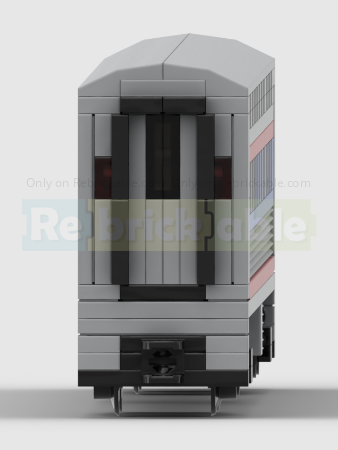 LEGO MOC 4-Wide Am Trak Viewliner II Sleeper Carriage by Andy Ps Bricks ...