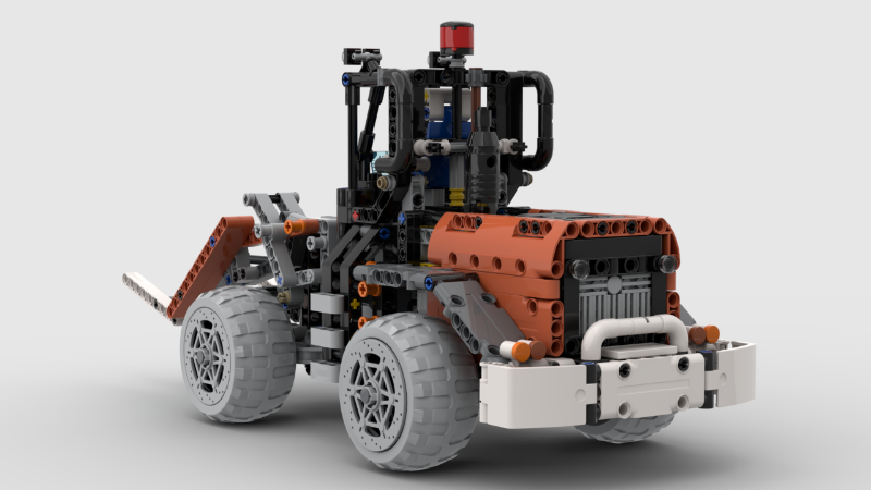 LEGO MOC-182362 42180 - FrontEndLoader by ale0794 | Rebrickable - Build ...