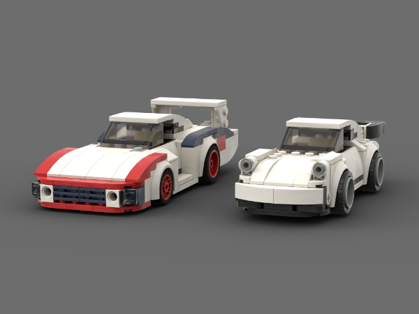 LEGO MOC Porsche 935 Moby Dick by Pistatsia | Rebrickable - Build with LEGO
