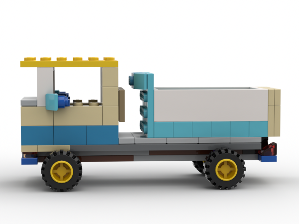 LEGO MOC 10698 - Dump Truck by ChiLegGodt | Rebrickable - Build with LEGO
