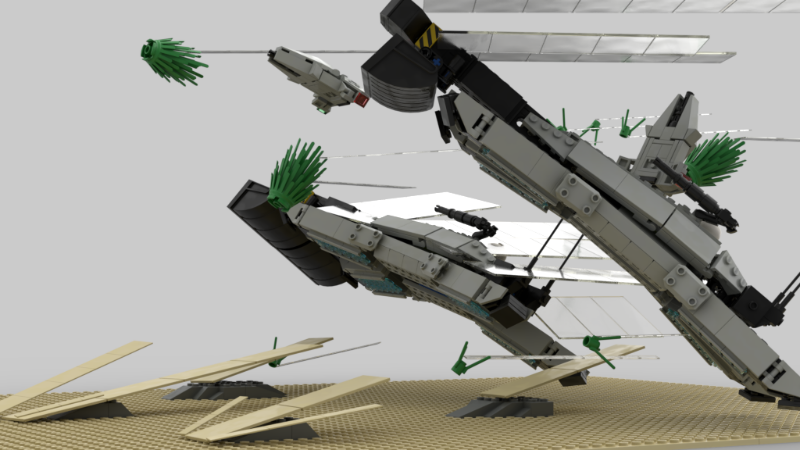 LEGO MOC Futuristic Orbital Bombardment System by Futurism_Lego ...