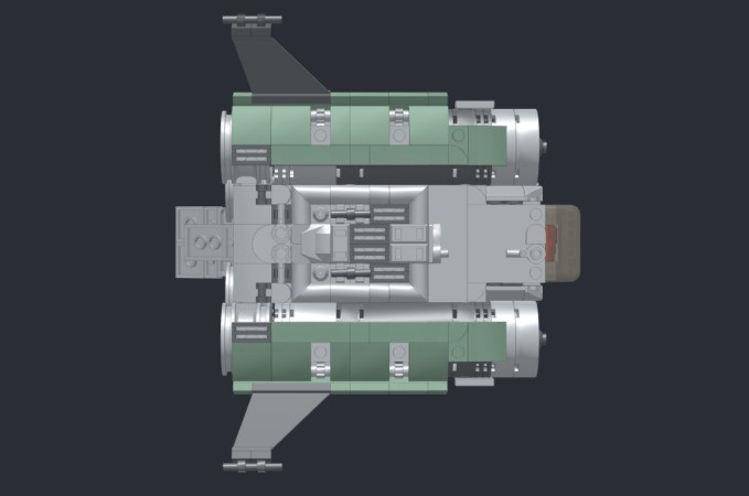 LEGO MOC Quadjumper - ANDOR by Kay_the_maker | Rebrickable - Build with ...