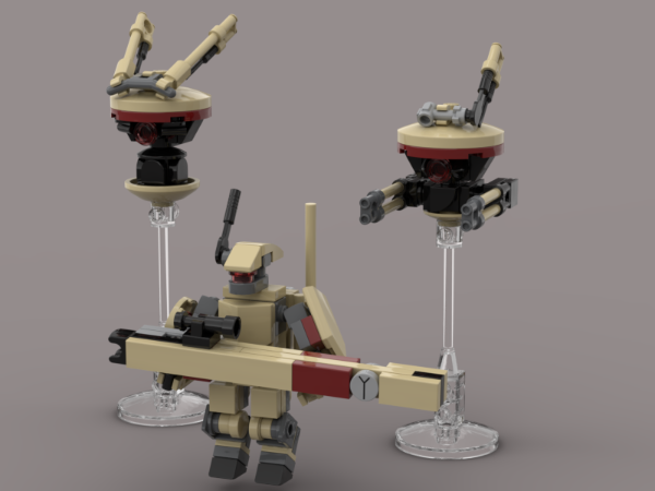 LEGO MOC-174327 Simple Tau Soldier with Drones by FramedForNothing ...