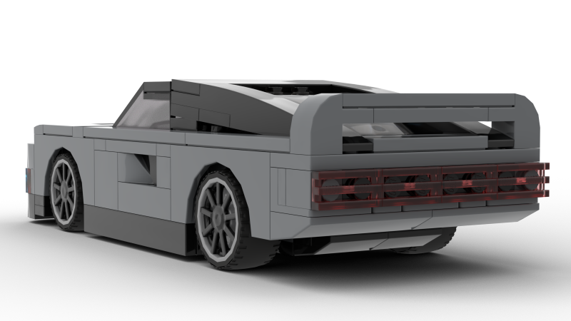 LEGO MOC The Wraith Dodge M4S Concept Car by Baconator84 | Rebrickable ...