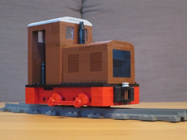 LEGO MOC Narrow gauge field railway locomotive with outside frame by ...
